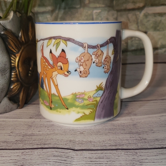 Disney | Kitchen | Disney Vintage Bambi Thumper Coffee Tea Cup | Poshmark